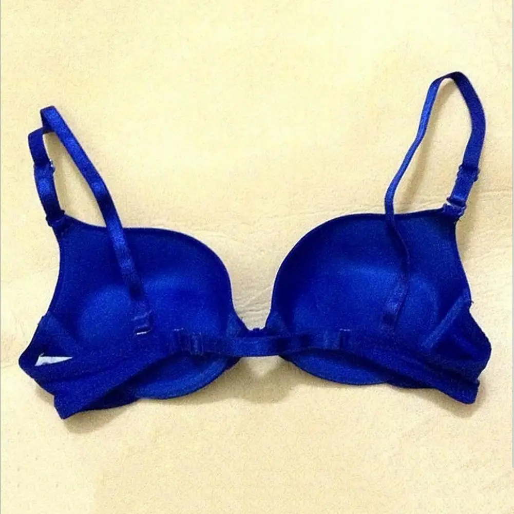 Lady-Bra-Front-Button-Bra-Soft-Breathable-Women-s-Push-Up-Bra-with ...