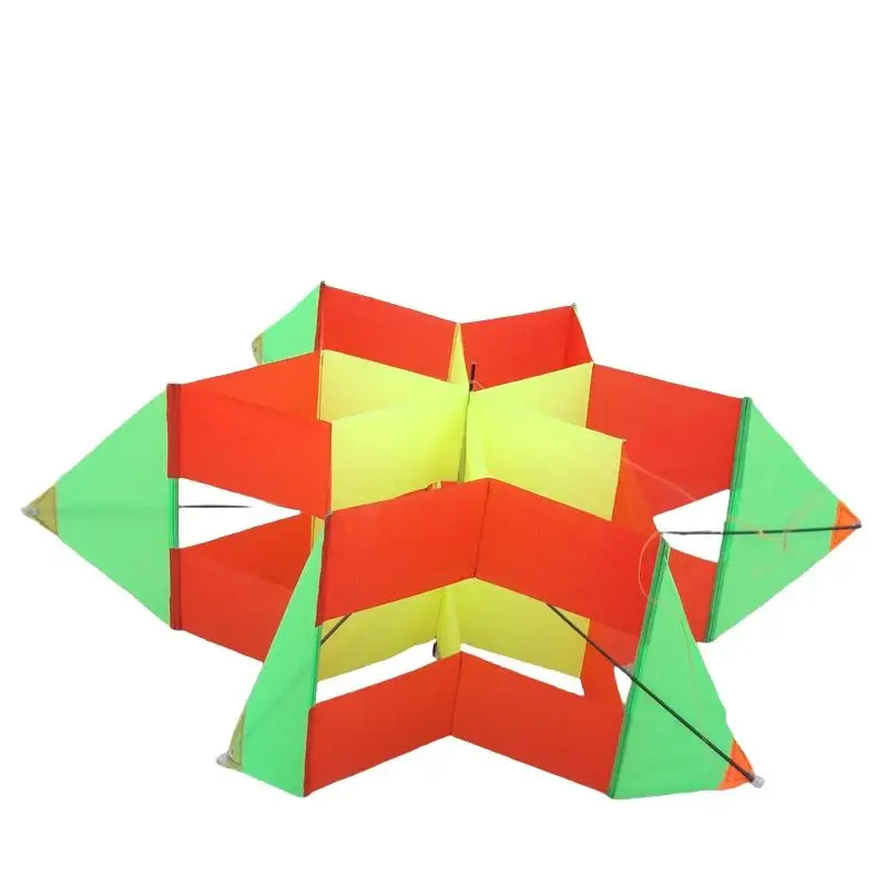 Travel-friendly 3D Plum Blossom Style Kite for Kids & Adults, Ideal for ...