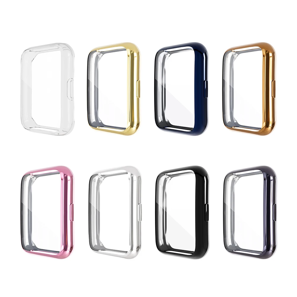 Anti-Scratch-Screen-Protector-Case-Frame-Smart-Watch-Bumper-Full-Cover ...