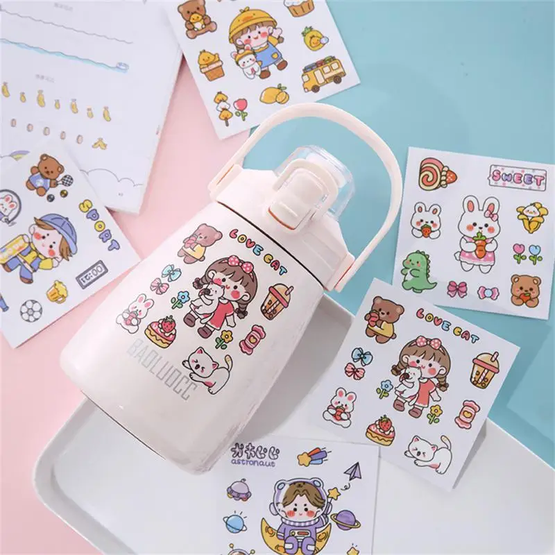 Instagram-Cute-Sticker-Cartoon-Insulation-Cup-Sticker-Creative-Handbook ...