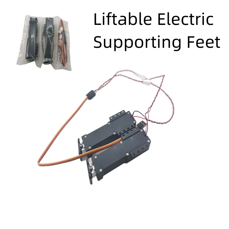 Metal Aluminum Alloy Liftable Electric Supporting Feet Pillar for 1/14 ...