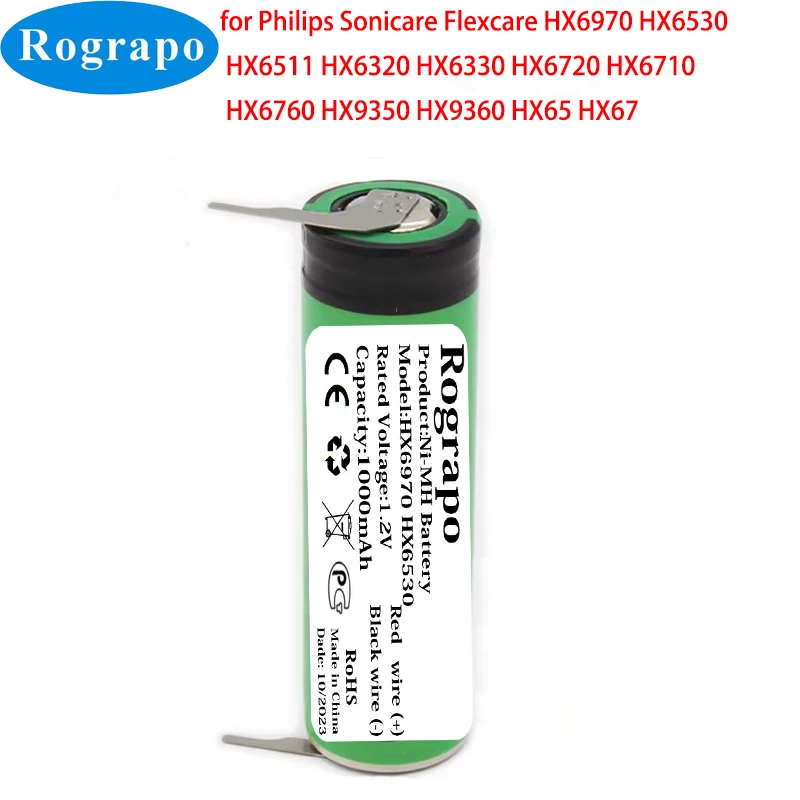 Flexcare-1000mAh-Philips-Sonic-HX6970-HX6530-HX6511-HX6320-HX6330 ...
