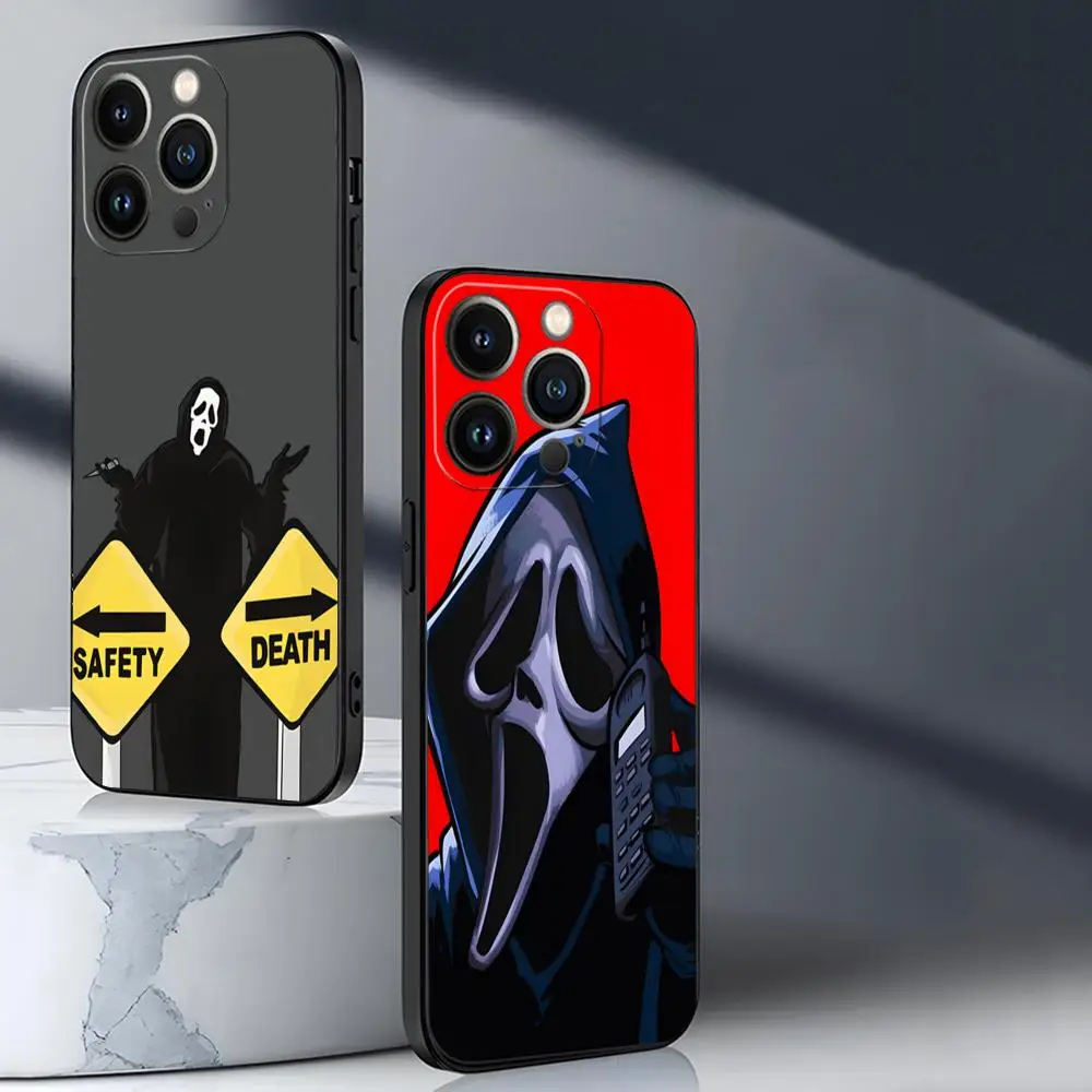 Ghostface-Horror-Scream-Art-Phone-Case-For-Iphone-15-11-Pro-Max-12-Mini ...