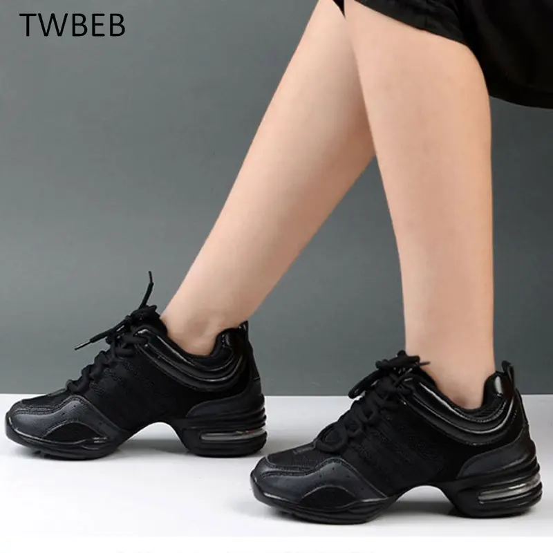 Women-Jazz-Shoes-Salsa-Modern-Hip-Hop-Dance-Sneakers-Children-Teacher ...