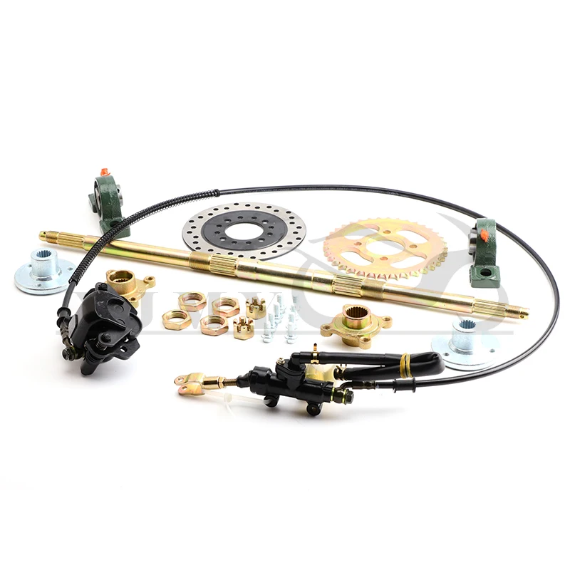 610mm-428-37T-ATV-go-kart-rear-axle-kit-STD-20mm-complete-assembly-with ...