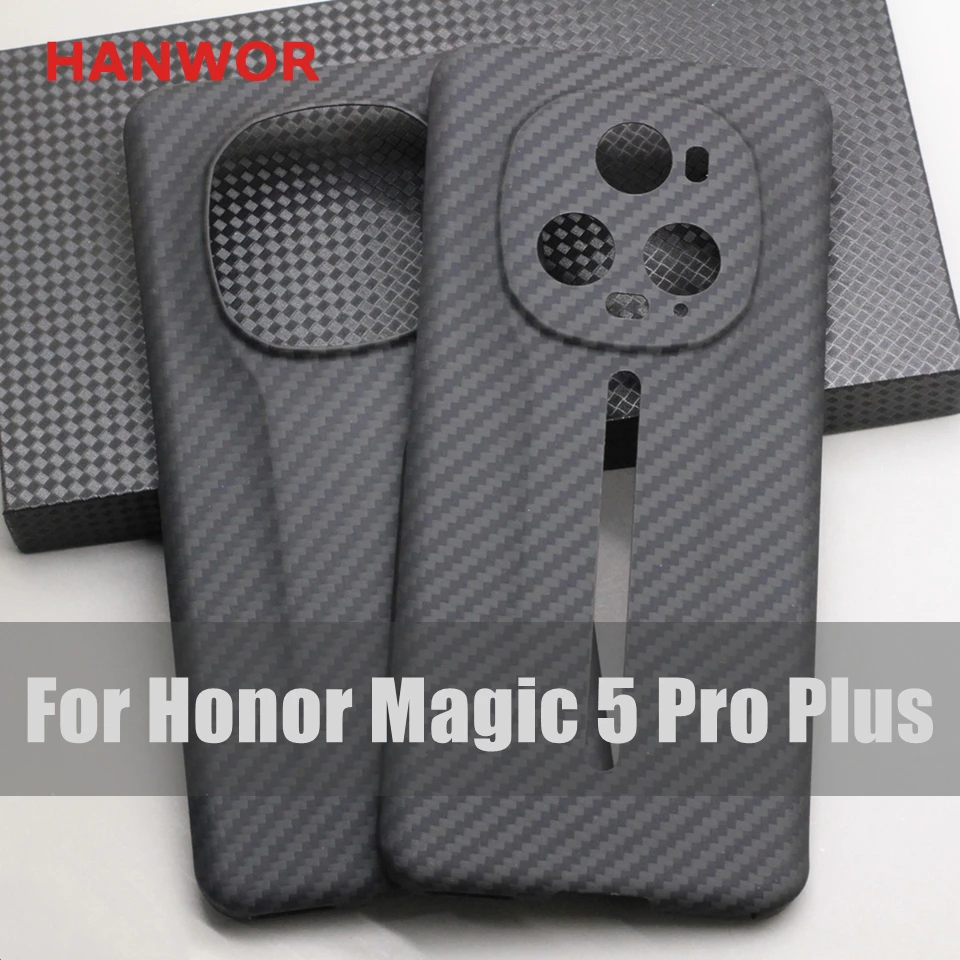 HANWOR-Premium-Carbon-Fiber-Case-for-Honor-Magic-5-Pro-Plus-Ultra-thin ...