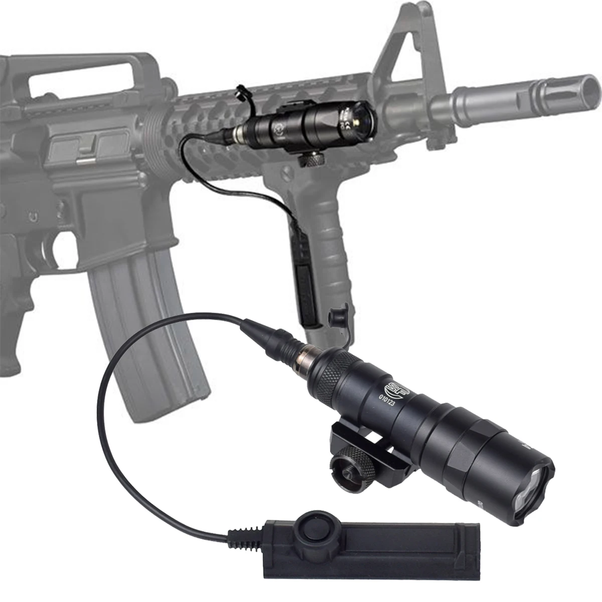 Tactical-SureFire-M300-M300B-M300C-Airsoft-Weapon-Flashlight-Hunting ...