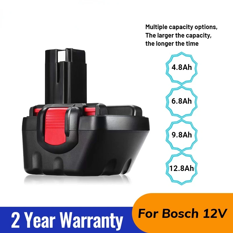 Original For Bosch 12V12.8Ah PSR 1200 Rechargeable Battery GSR 12V AHS ...