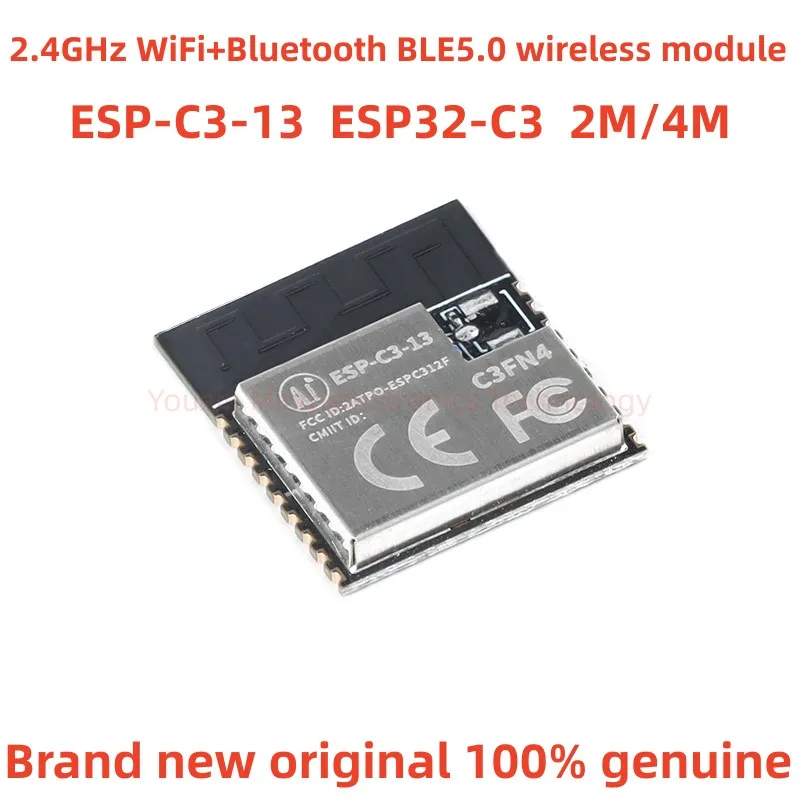 Original genuine ESP-C3-13 2M/4M integrated ESP32-C3 chip 2.4GHz WiFi+Bluetooth BLE5.0 wireless ...