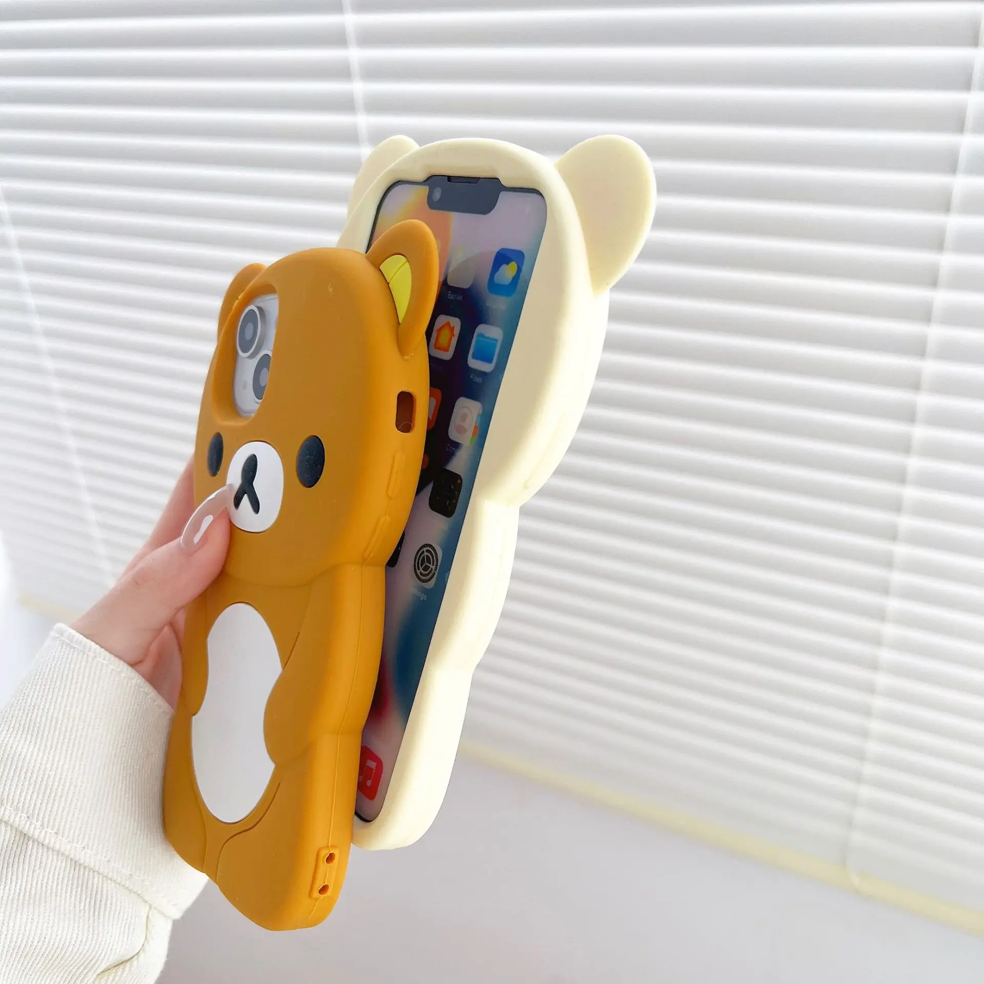 Rilakkuma Bear iPhone Case – For Kids And Teens