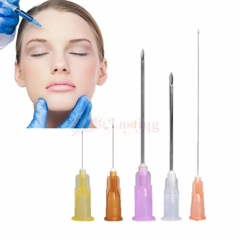 100pcs Hot sale 14G 18G 23G25G 27G 30G 32G 4mm 13mm Disposable Plastic ...