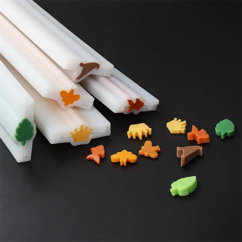 Silicone Soap Mold Long Tube Multi-shape Sandwich Molds Tubular Soap ...