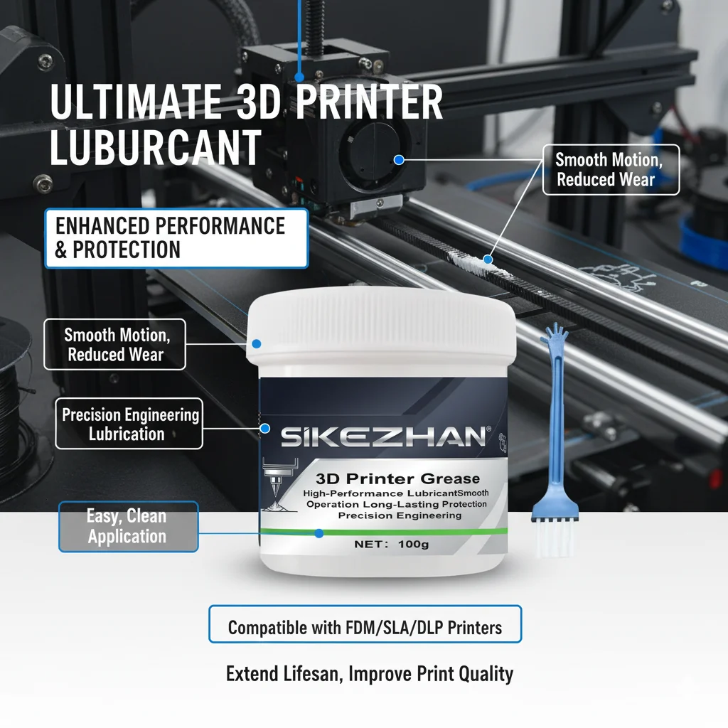 2-in-1 3D Printer Lubricant&Thermal Grease,High Performance Silicone ...