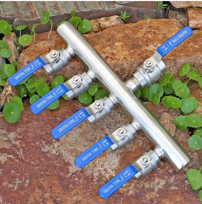 stainless steel water divider household cold and hot water industrial ...