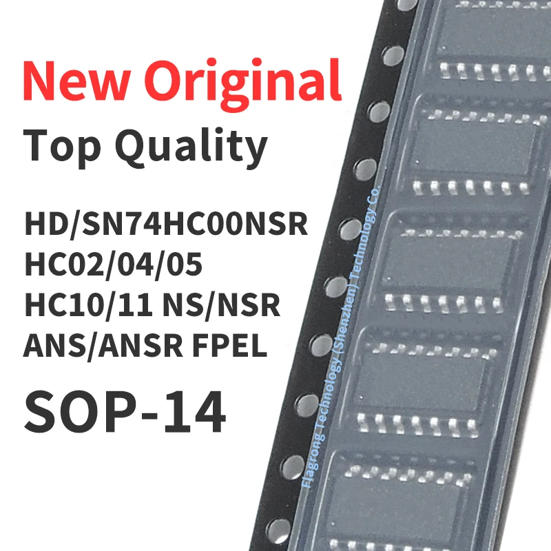 10-Pieces-HSN74HC10ANSR-SN74HC05NSR-SN74HC04NSR-SN74HC00NSR-SN74HC02NSR ...