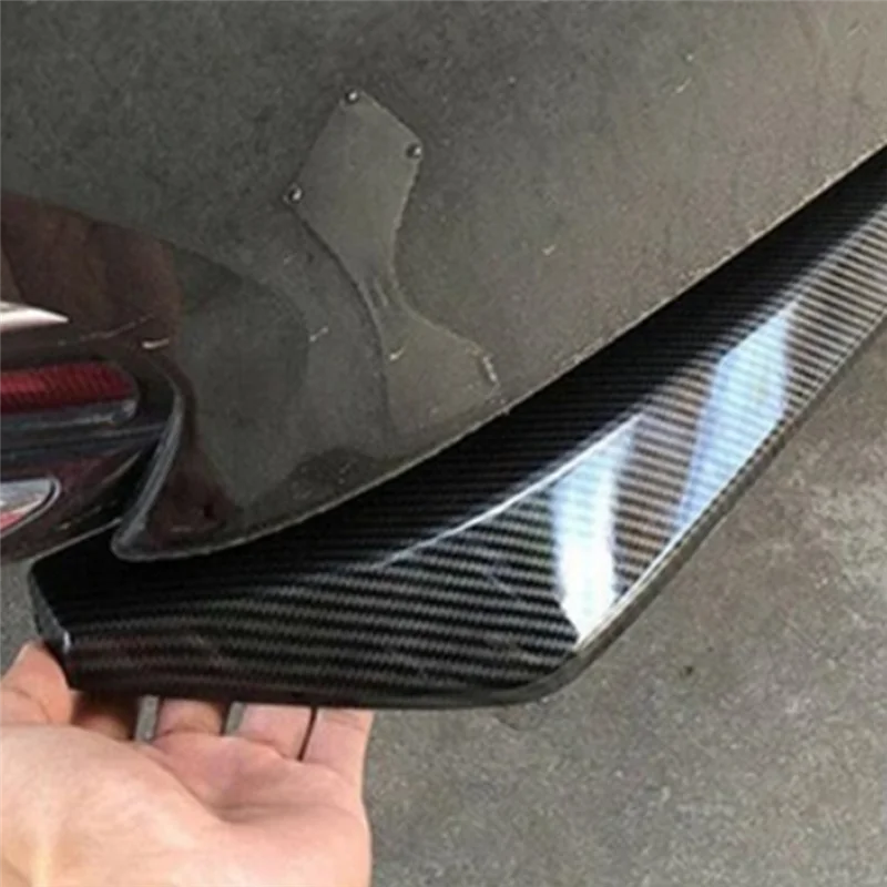 Car Front Rear Bumper Strip Lip Spoiler Splitter Diffuser Scratch ...