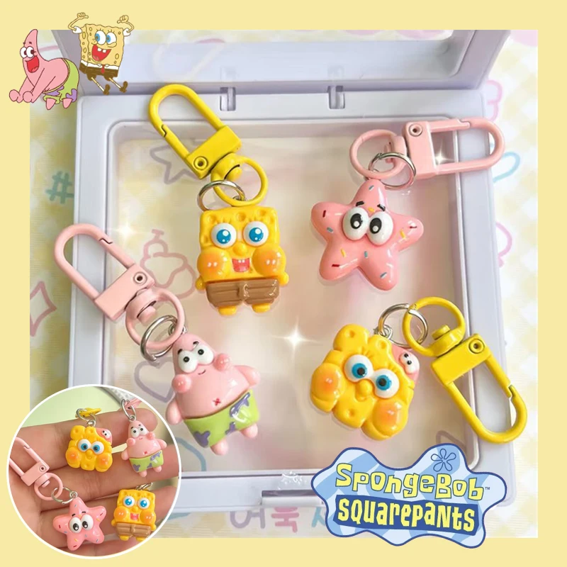 SpongeBob-Patrick-Star-Keychain-Car-Key-Ring-Cartoon-Pendant-Girls ...