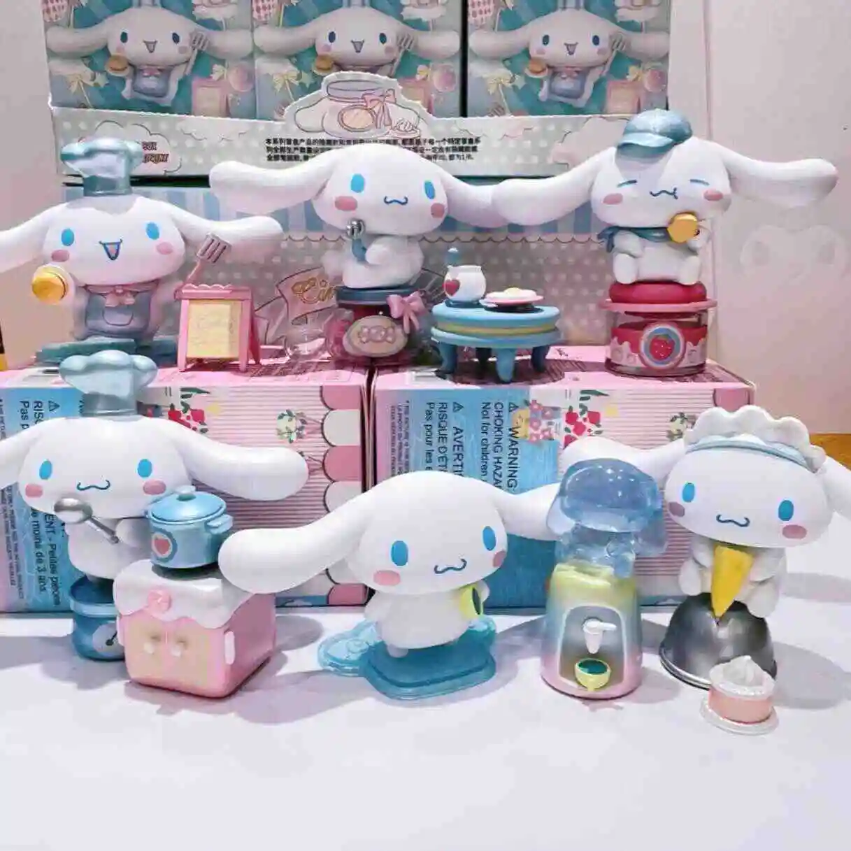 Authentic-Miniso-Cinnamoroll-Cooking-House-Series-Blind-Box-Desktop ...
