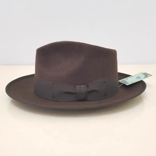 LIHUA Brand Fedora Hats For Men Women 100% Australian Wool Felt Wide ...