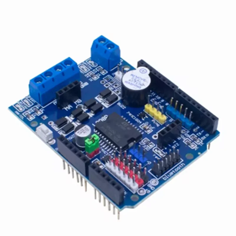 L298P Shield R3 DC Motor Driver Shiled Board Module 2A Dual Full Bridge ...