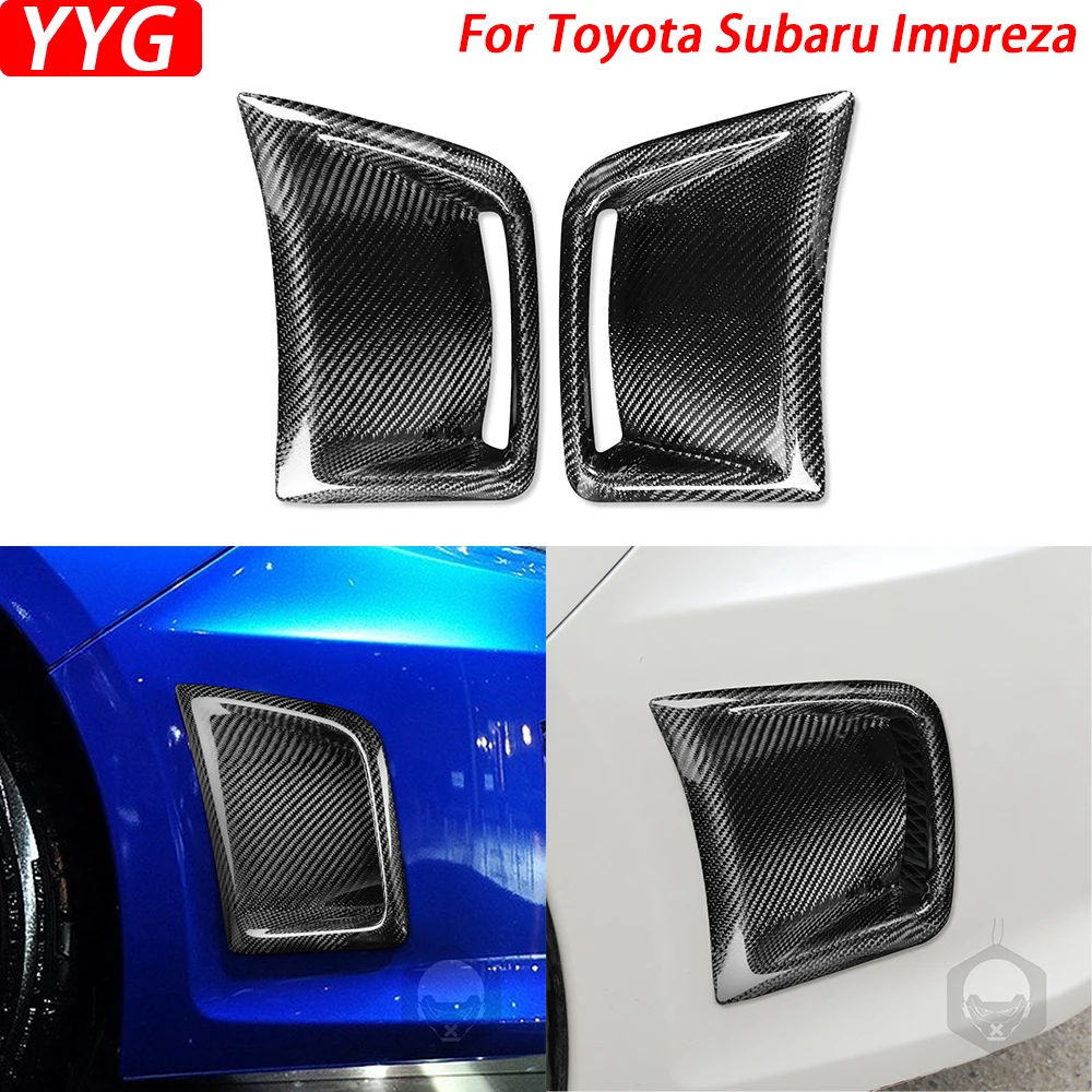 For Toyota Subaru Impreza 10th WRX STI 2008 2014 Real Carbon Fiber ...