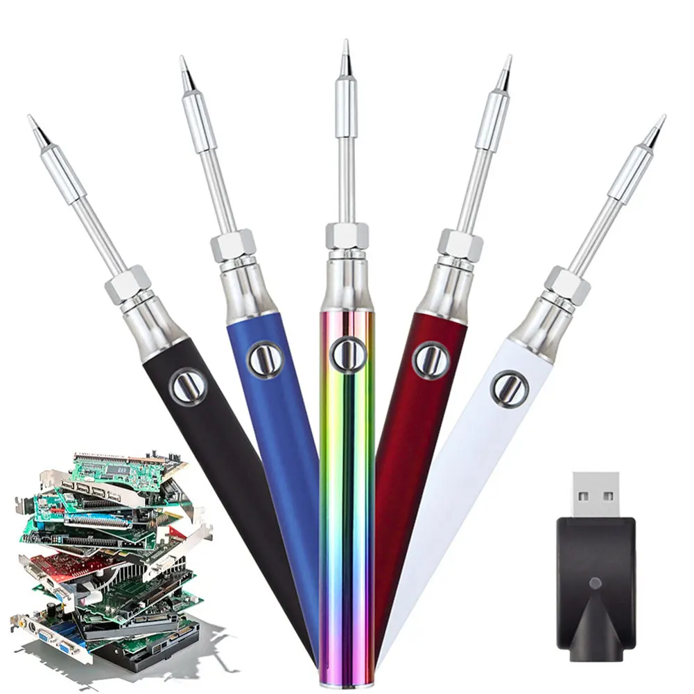 510-Thread-Mini-Soldering-Iron-Kit-3-Gear-Adjustable-Voltage-350-650 ...