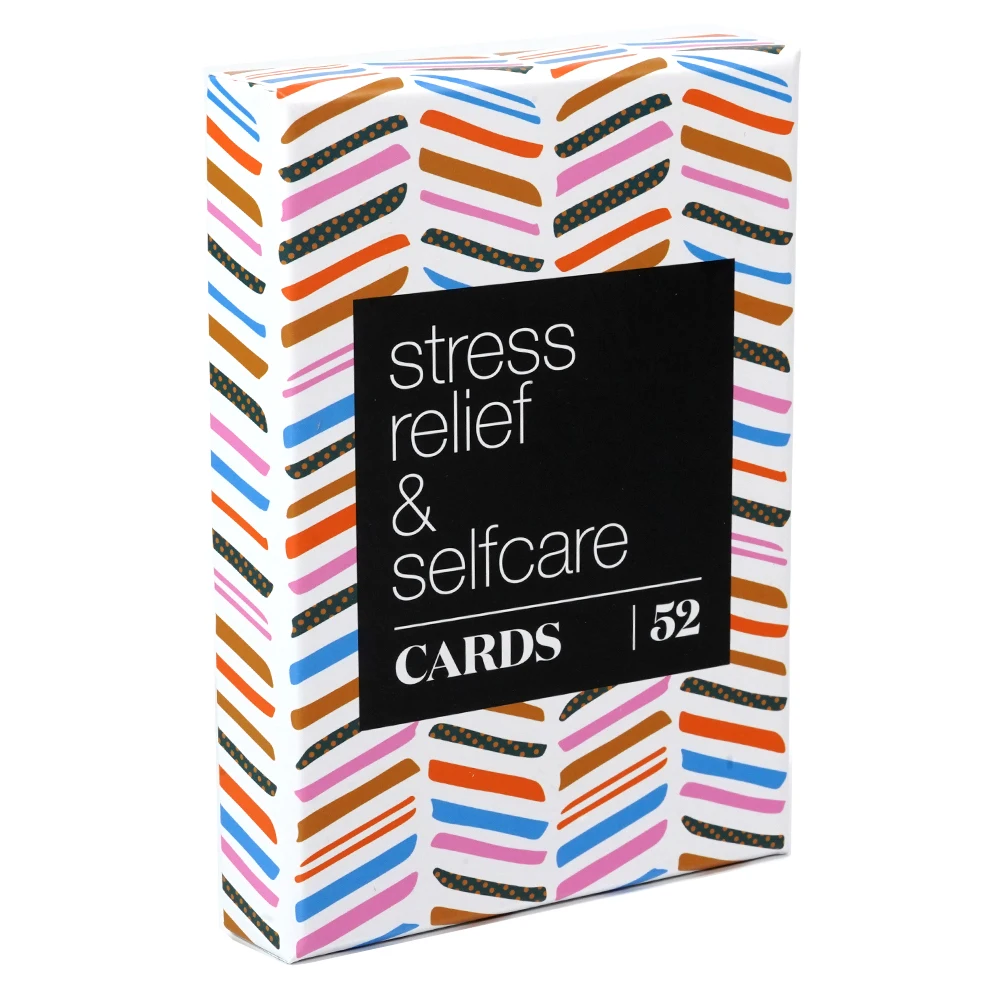 52-Stress-Less-Self-Care-Cards-Game-Mindfulness-Meditation-Exercises ...