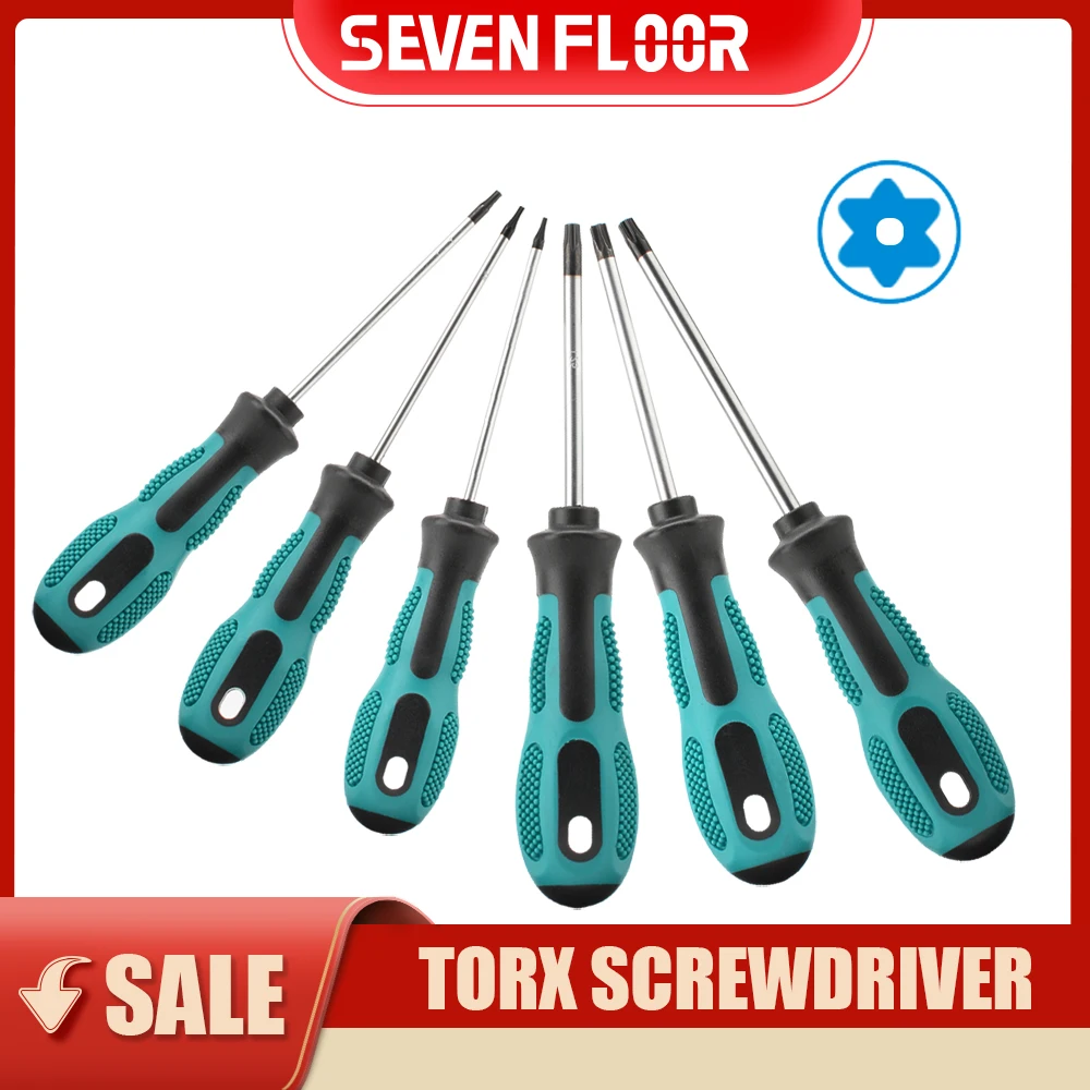 1PCS Torx Shape T6 T8 T10 T15 T20 T25 Magnetic Torx Screwdriver ...