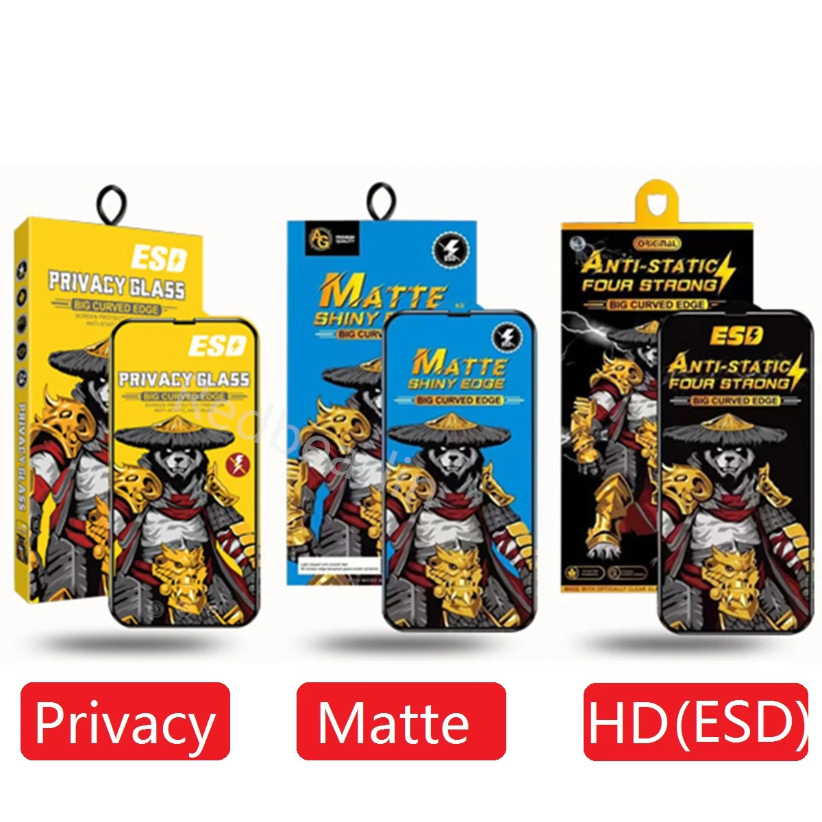 20pcs ESD Anti Static Matte Privacy Tempered Glass Screen Protector ...