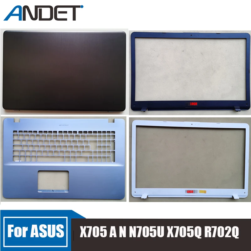 New-For-ASUS-X705-N705U-X705Q-R702Q-Screen-Back-Shell-Keyboard-Bezel ...