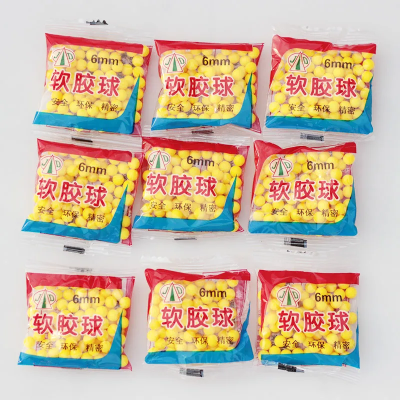 6mm-Air-Soft-Rubber-Bb-Gun-Bullets-not-Hard-Plastic-Airsoft-Pistol-for ...