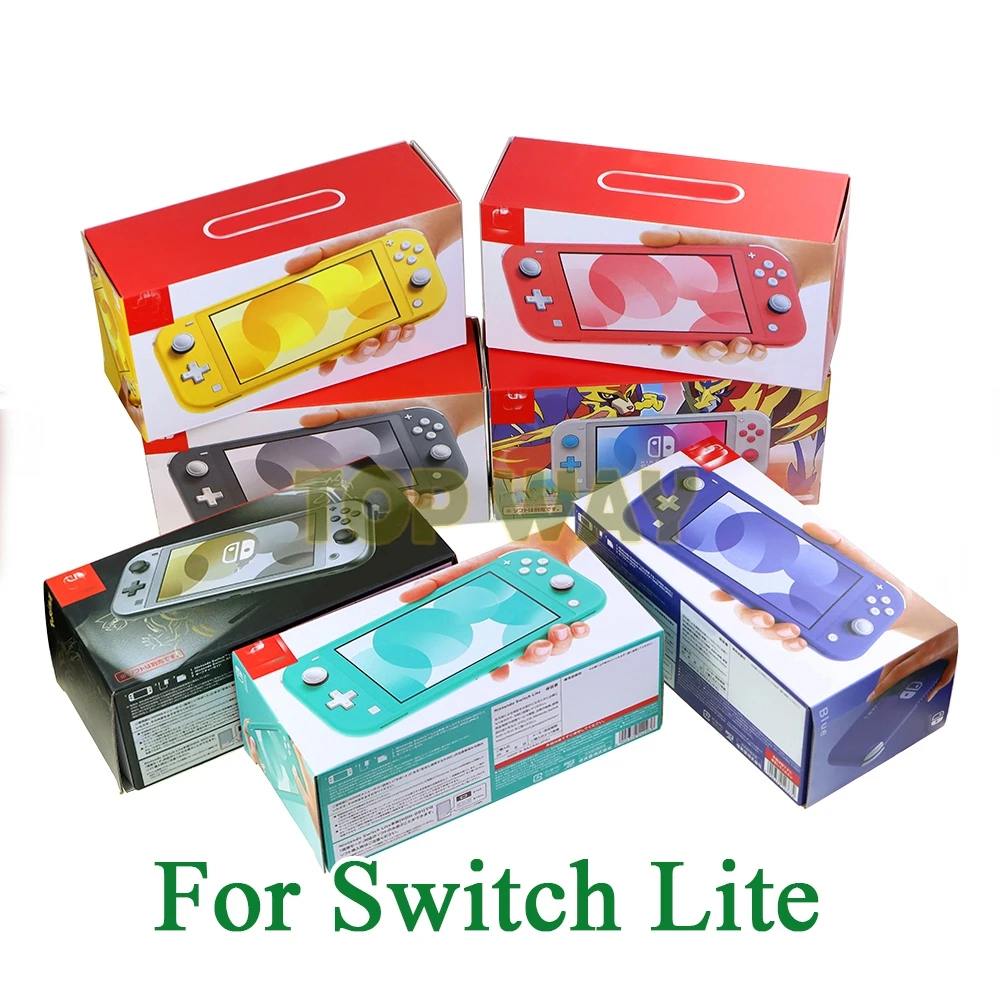 20PCS HK JP Versão Embalagem Caixas Para Nintendo Switch Lite Carton ...