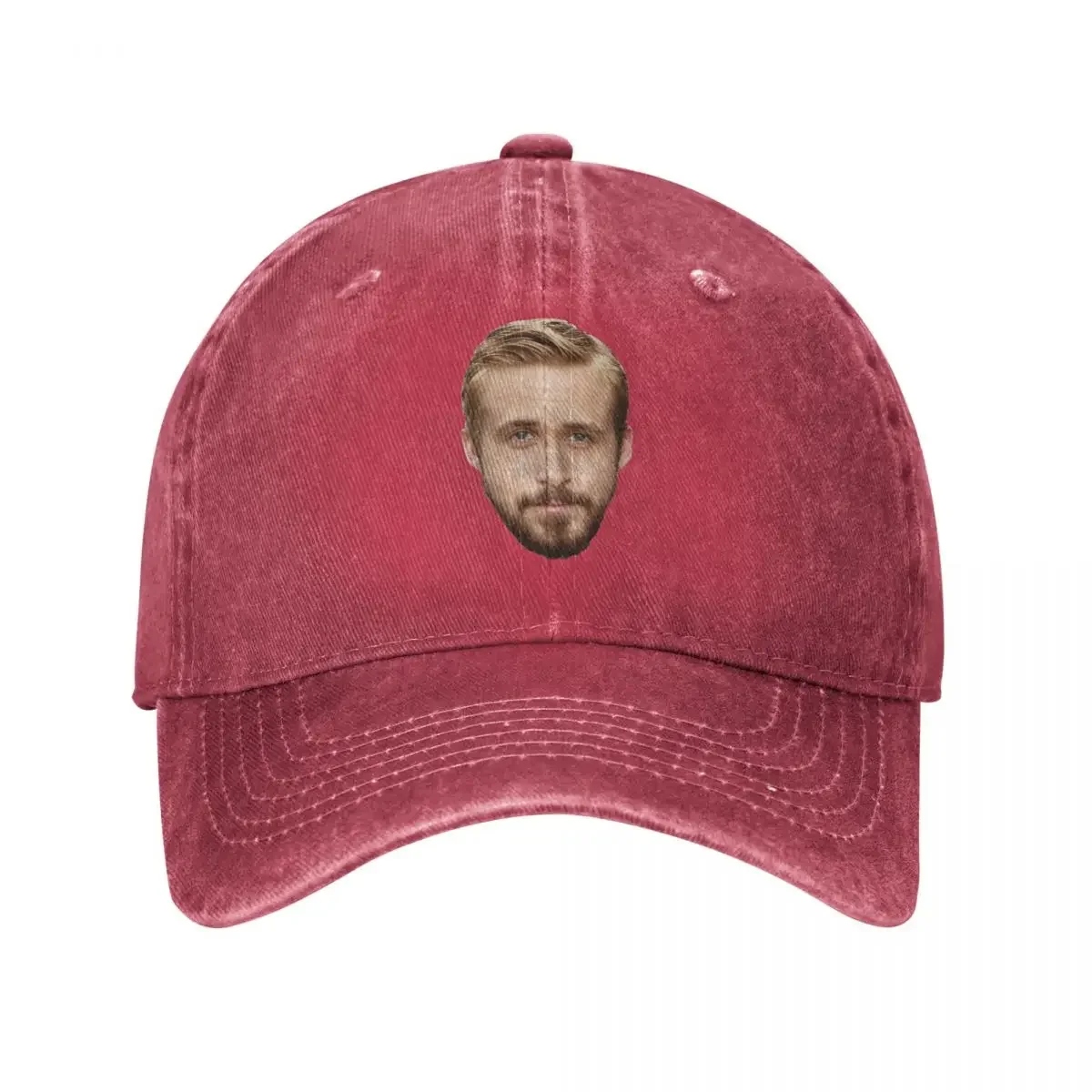 Funny-Ryan-Gosling-Face-Baseball-Cap-Classic-Distressed-Washed-Snapback ...