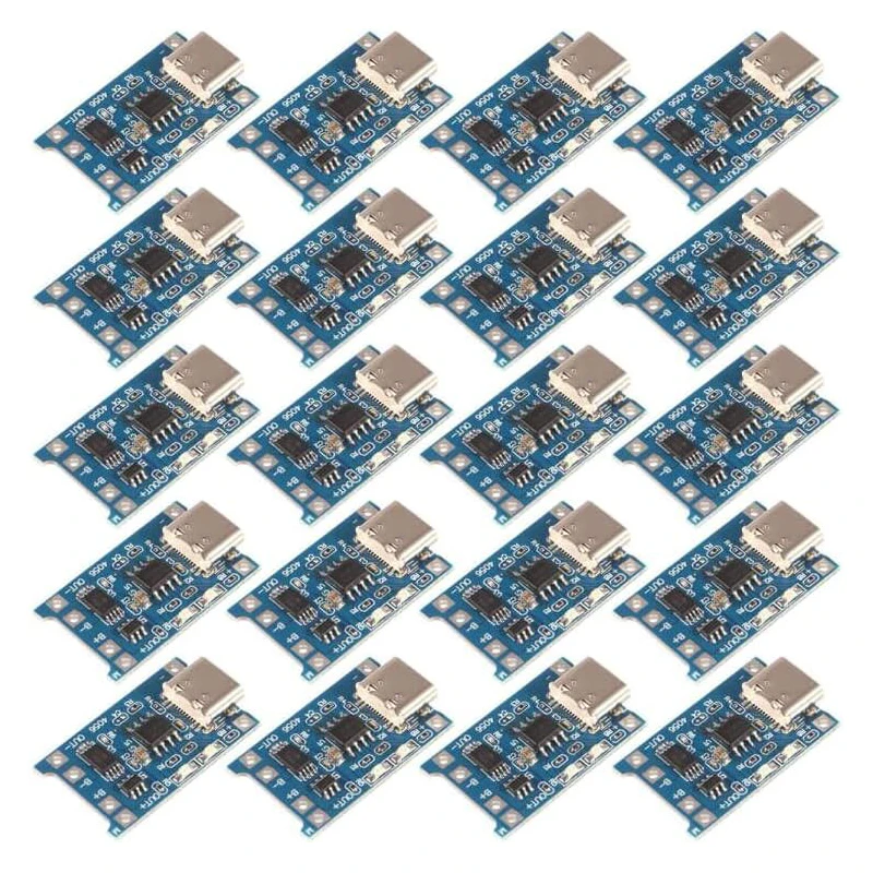 5PCS-1A-18650-Lithium-Battery-Protection-Board-Type-c-Micro-Mini-USB ...