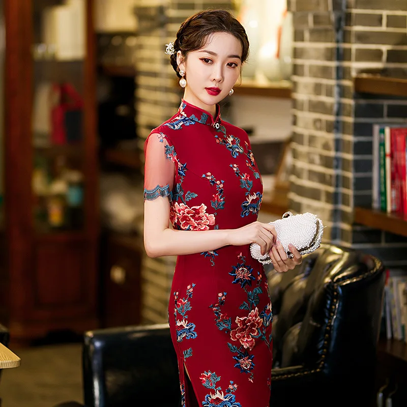 Traditional Qipao Red