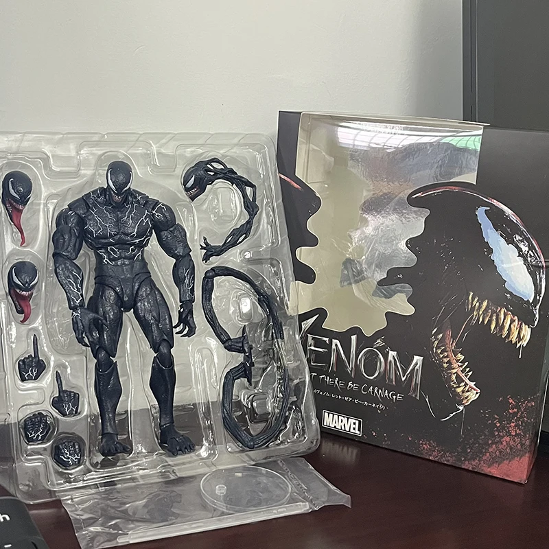 Figura de acción SHFiguarts Venom Bandai Shf Venom 2 Let There Be Carnage, modelo de figura de ...