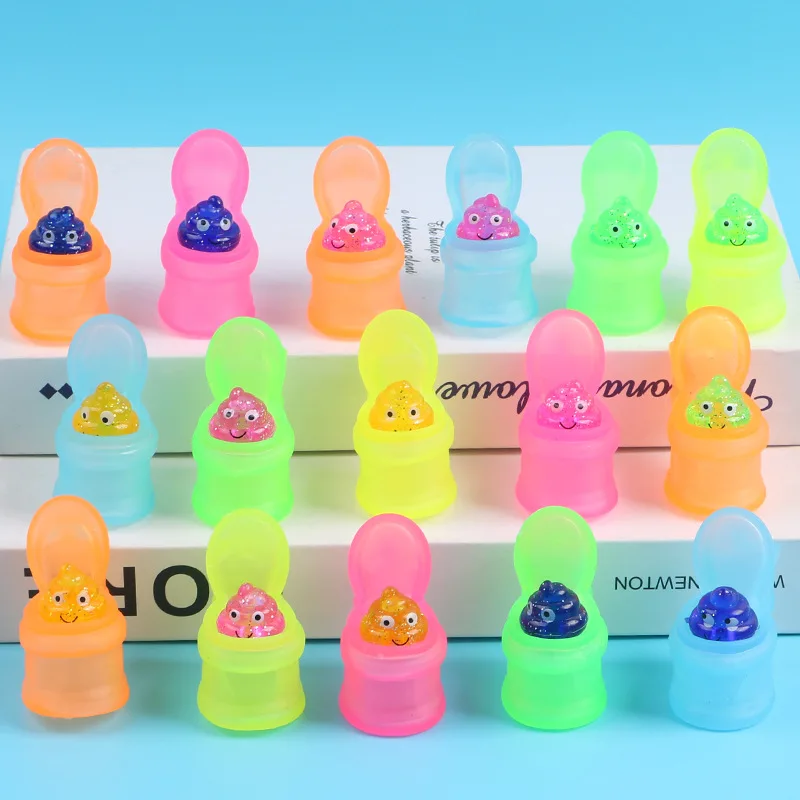 5pcs Pinch Kawaii Squeeze Toys Fun Pranks Creative Novelty Toilet ...
