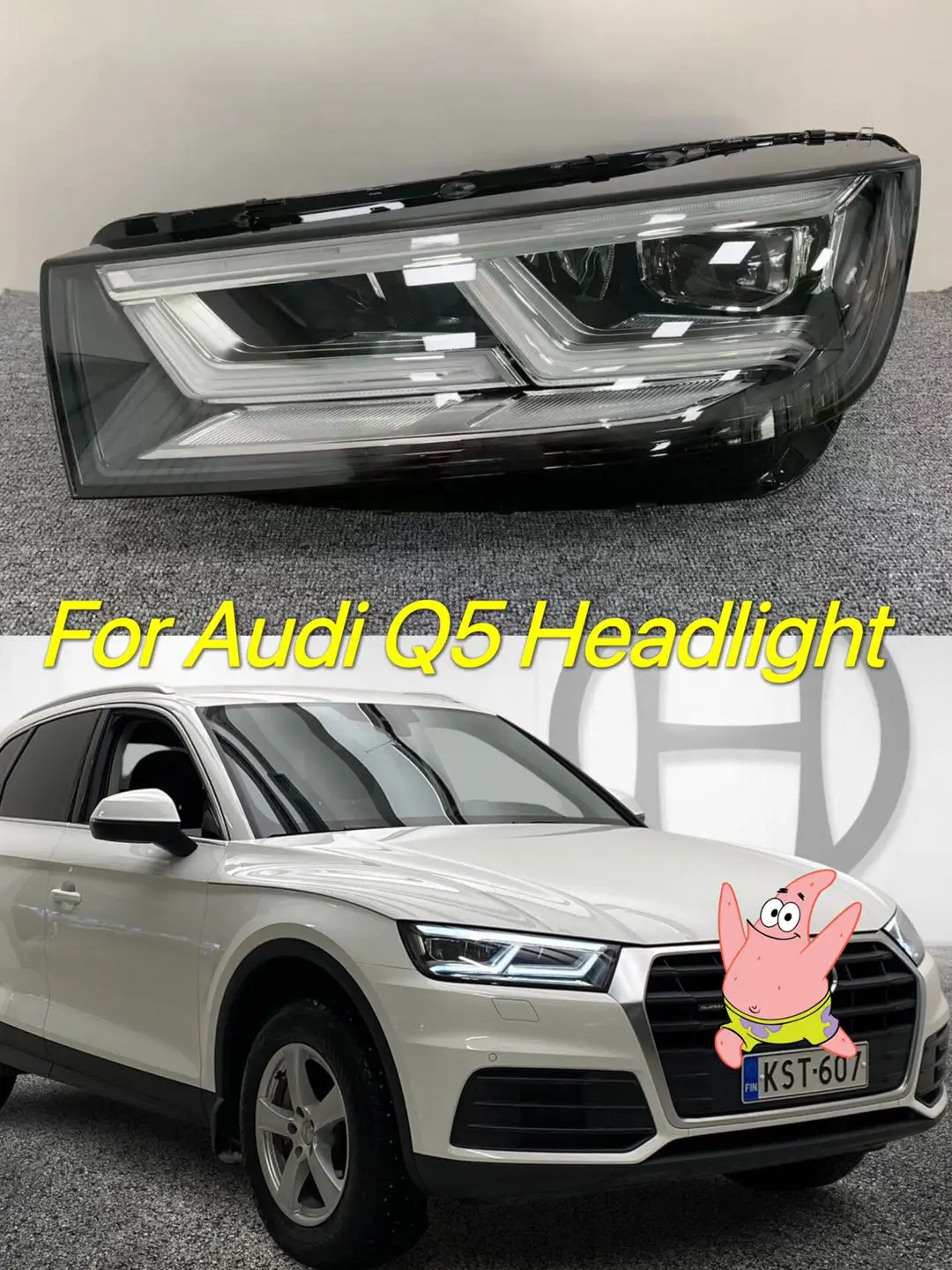 For Audi Q5 LED Headlight Assembly Q5L LED Headlight 2019 2021| | - AliExpress