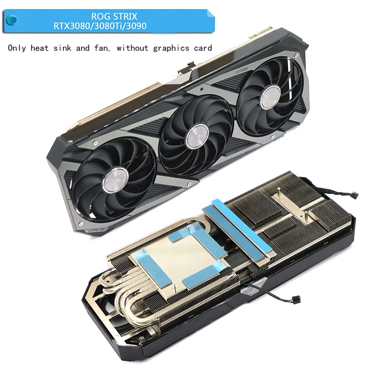 For ASUS ROG STRIX RTX3080 RTX3080Ti RTX3090 Graphics Card Cooler with ...