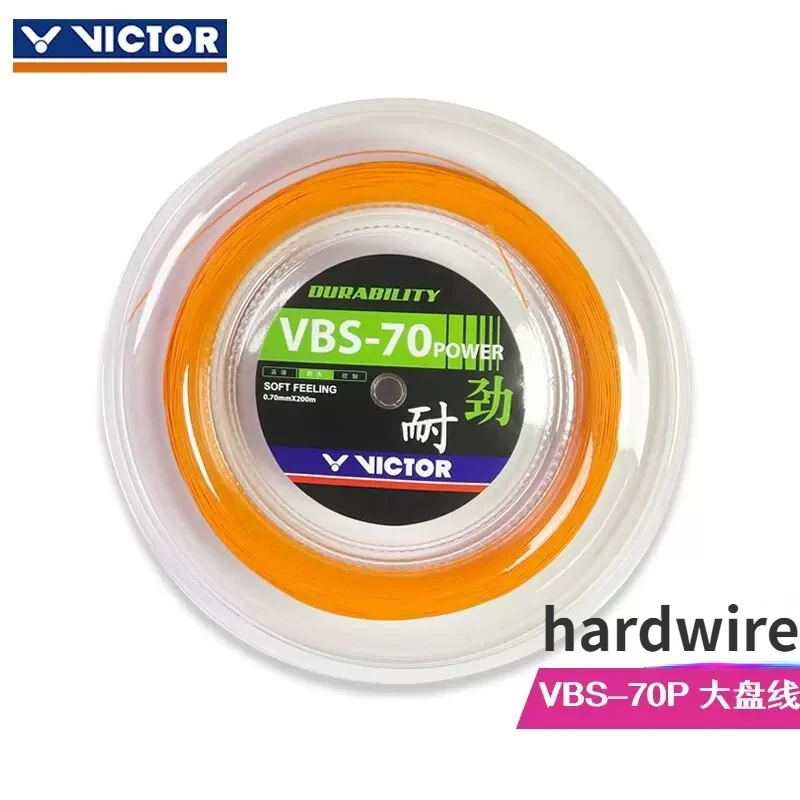 new-200m-victor-badminton-racket-line-large-plate-string-high-elastic ...