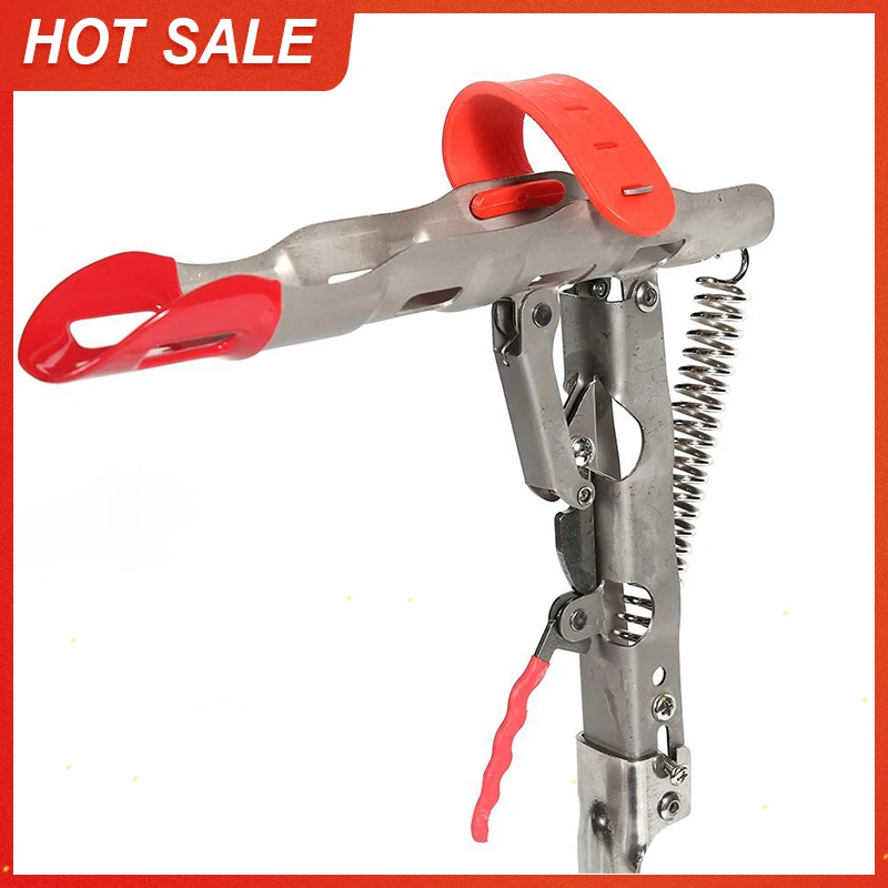 Collapsible-Automatic-Pole-Lifter-Ground-Insertion-Stainless-Steel ...