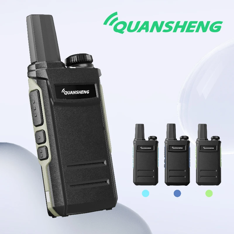 Quansheng-ultra-thin-walkie-talkie-A1-handheld-pager-one-click ...