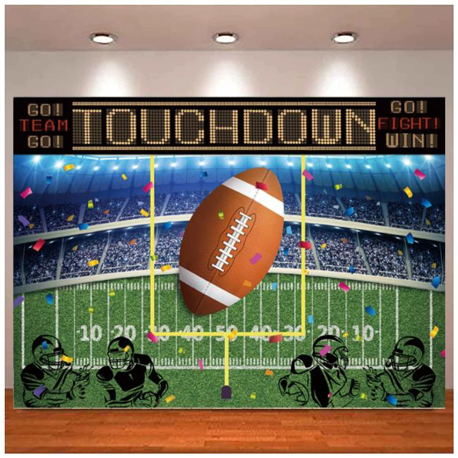 Football Field Poster Board