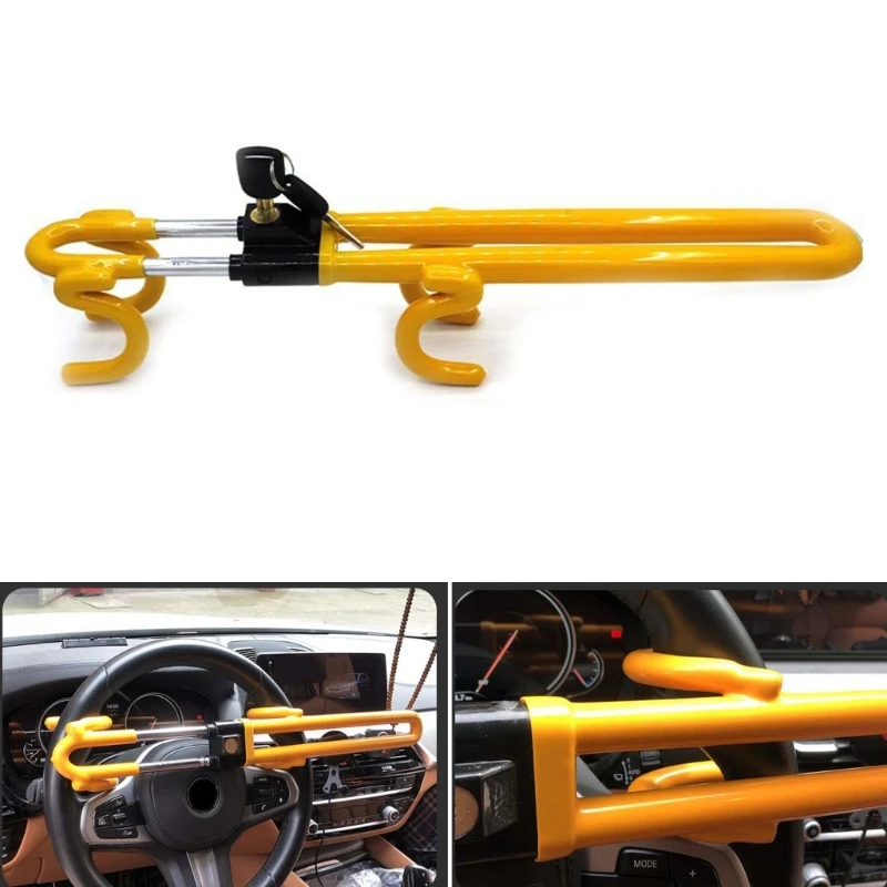 Car-Steering-Wheel-Clamp-Vehicle-Anti-Theft-Lock-for-SUVCaravan ...