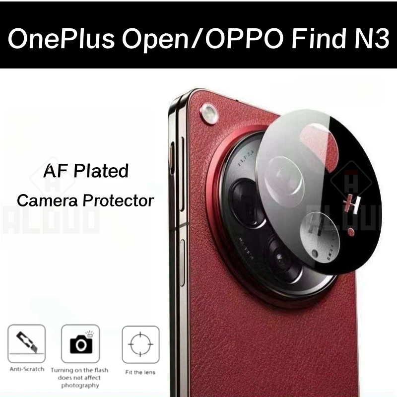 For-Oppo-Find-N3-OnePlus-Open-Camera-AF-Plated-Screen-Lens-9H-Tempered ...