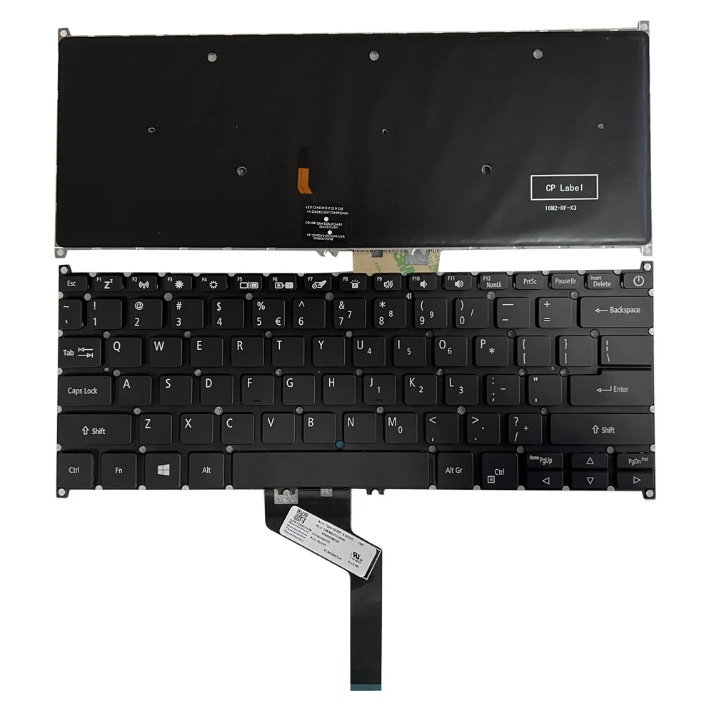 New-Backlit-US-Keyboard-For-Acer-Swift-5-SF514-52-SF514-52T-SF514-54 ...