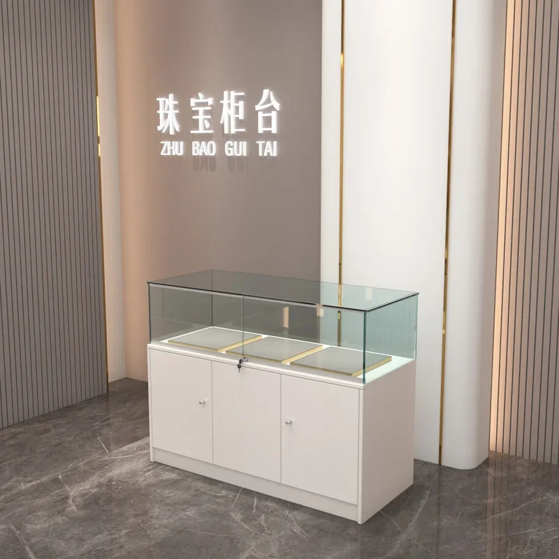A Jewelry Counter Museum Cultural Relics Showcase Sample Exhibition ...
