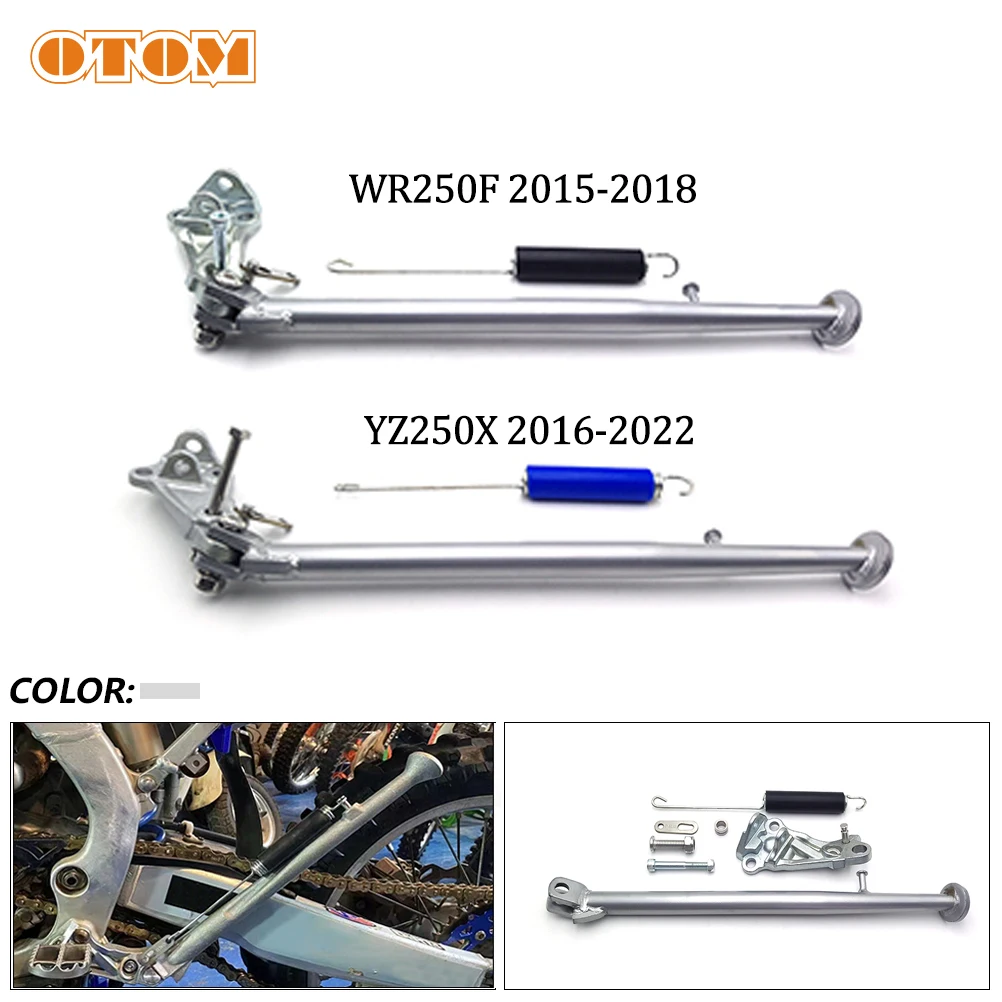 Motorcycle Kickstand Side Stand Kit Motocross Parking Footrest Bracket ...