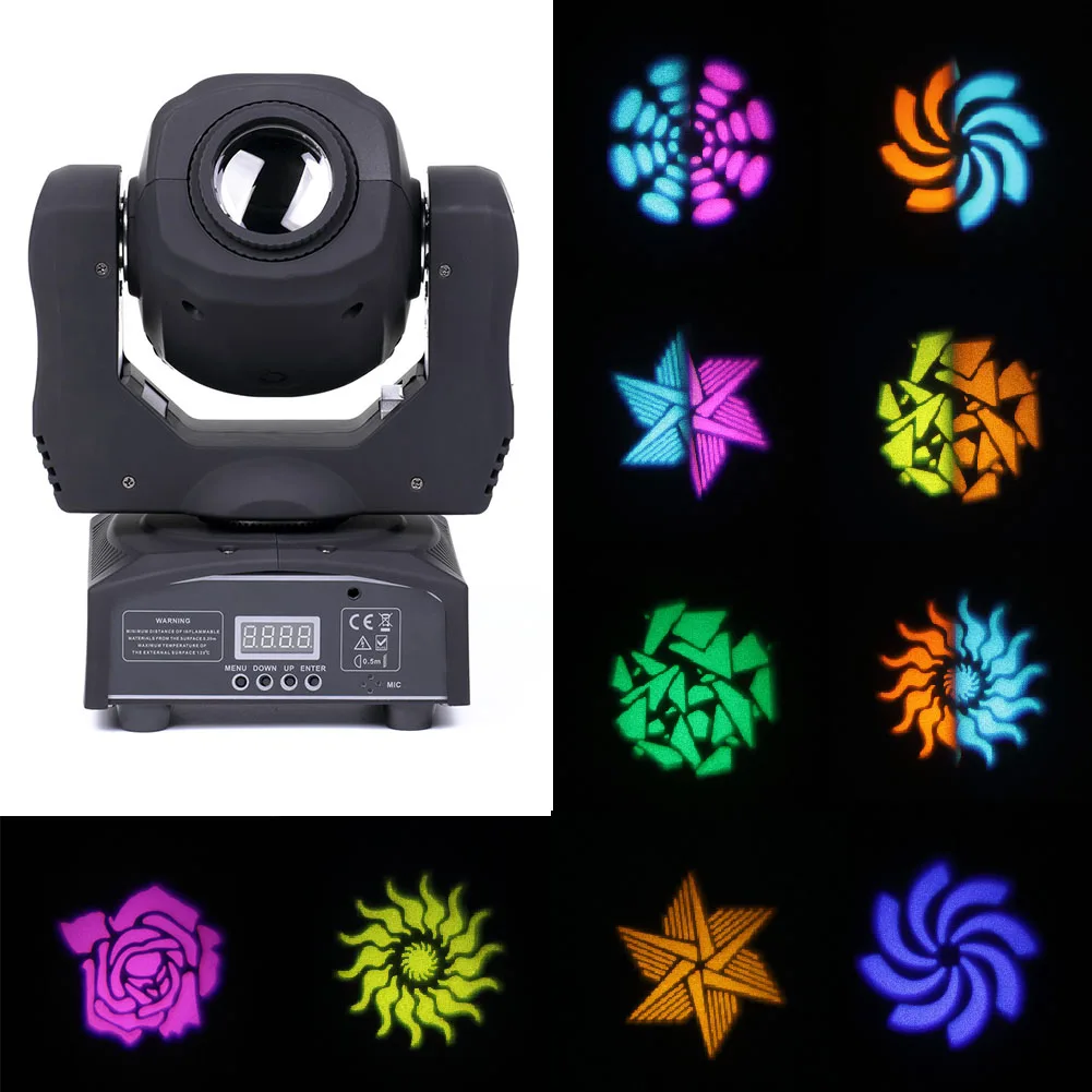 60w-Moving-Head-Light-Dmx512-Led-Gobo-Rgbw-8-Pattern-Projector-Stage ...