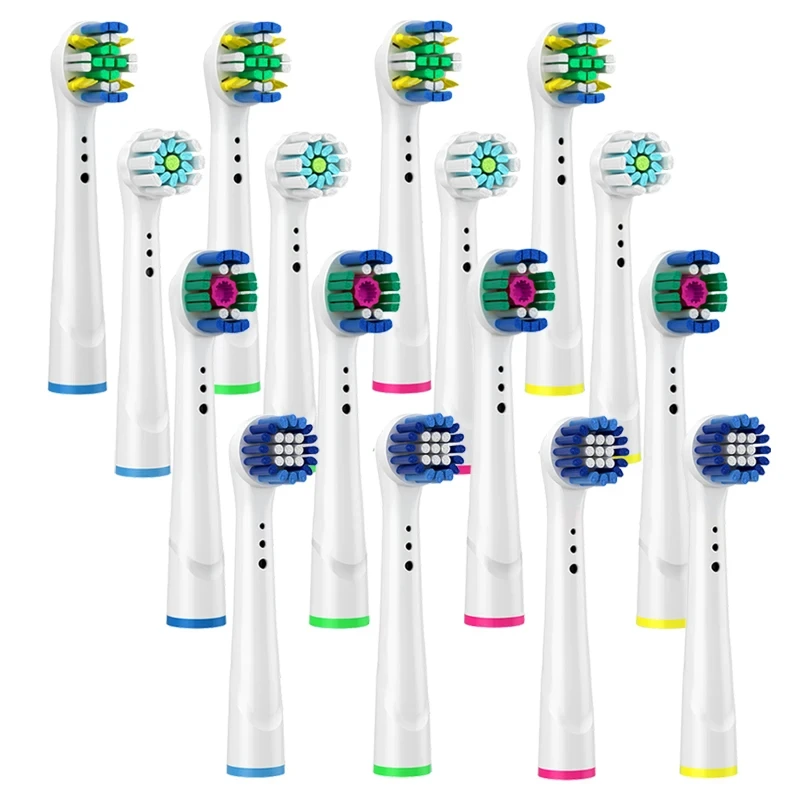 Electric Toothbrush Nozzles For Oral B Braun 3D White Floss Action ...